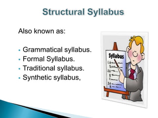 Structural syllabusppw | PPTX