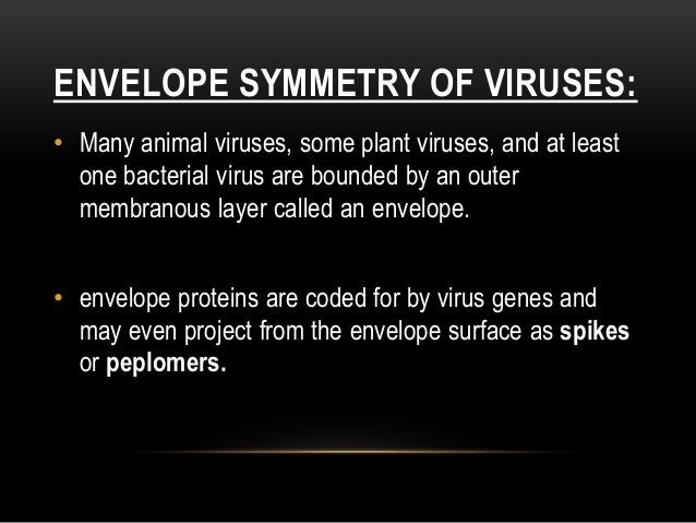 Structural symmetry of viruses Structural symmetry of viruses