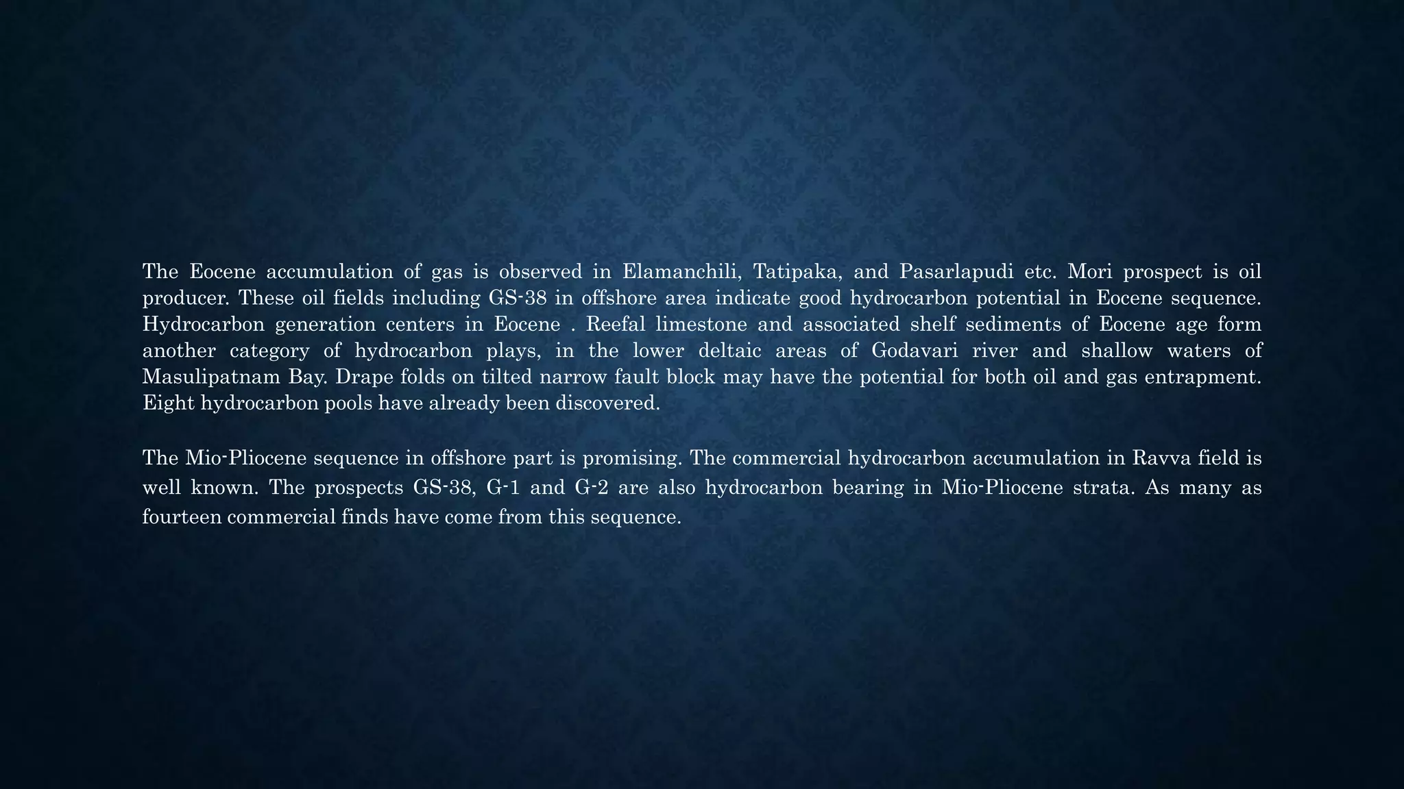 Structural Tectonics and Petroleum System of Krishna Godaveri Basin | PPTX