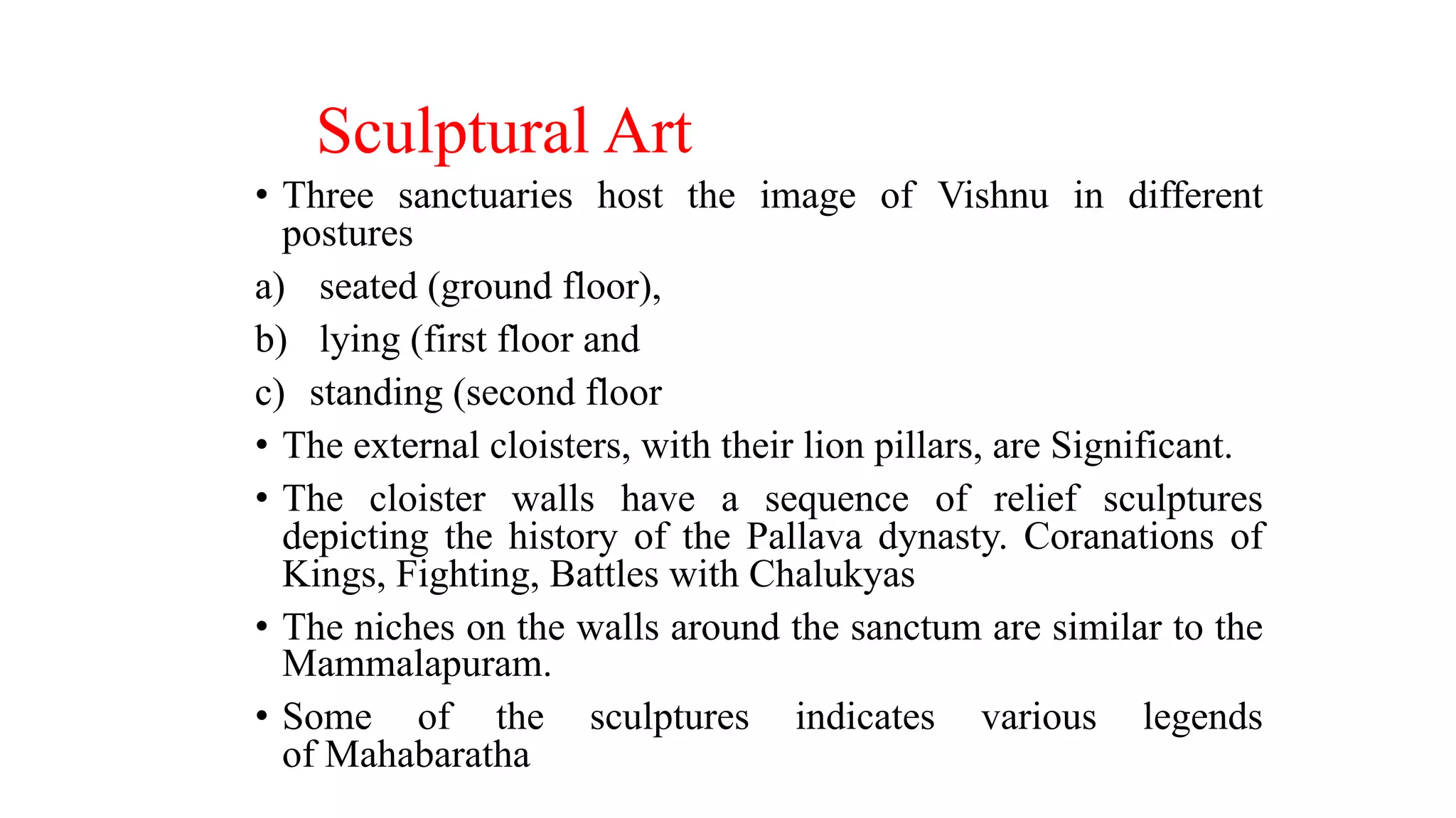 Structural temples of mahabalipuram and kanchipuram | PDF