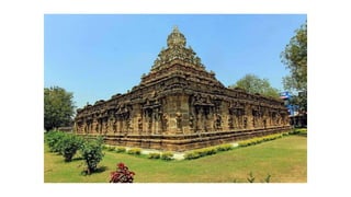 Structural temples of mahabalipuram and kanchipuram | PDF