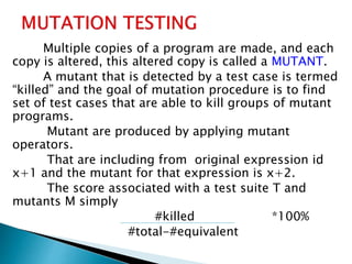 Structural testing | PPTX