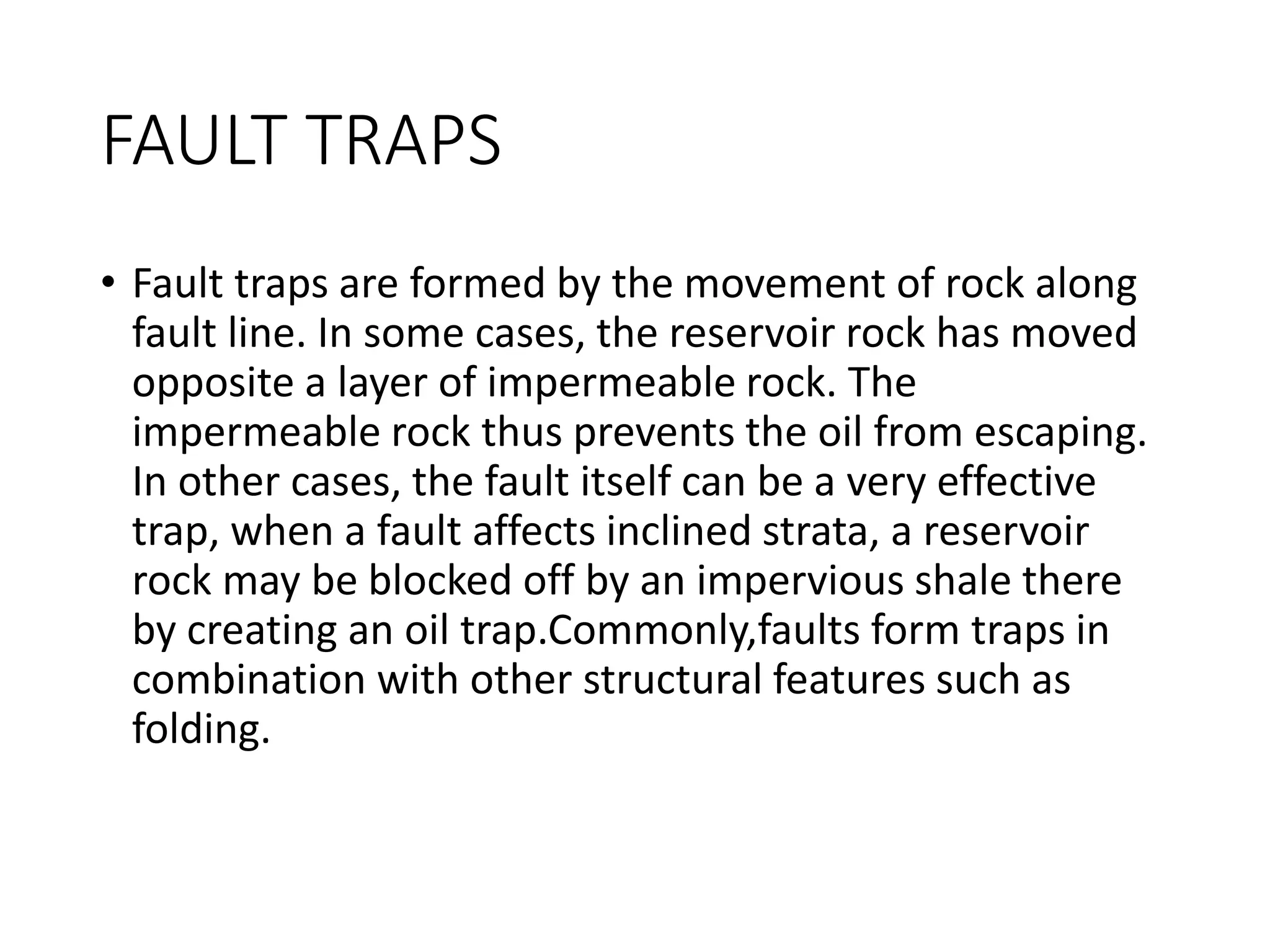 structural traps in fuel geology | PPT