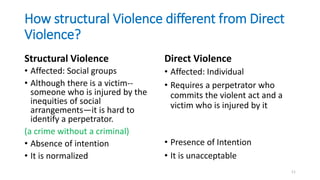 Structural violence | PPT