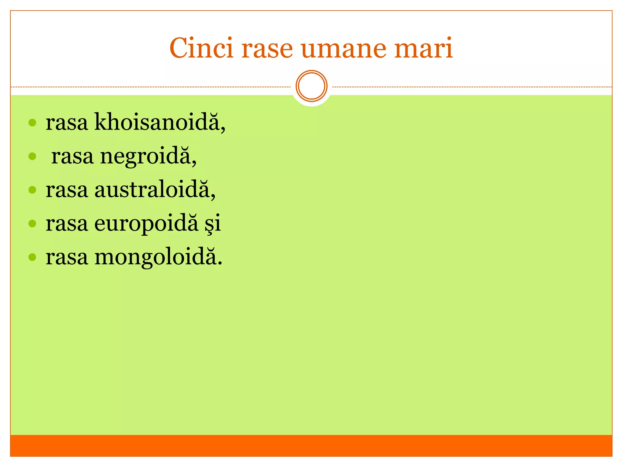 Structura rasiala a populației terrei | PPTX