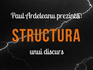 Structura unui discurs | PDF