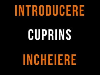 Structura unui discurs | PDF