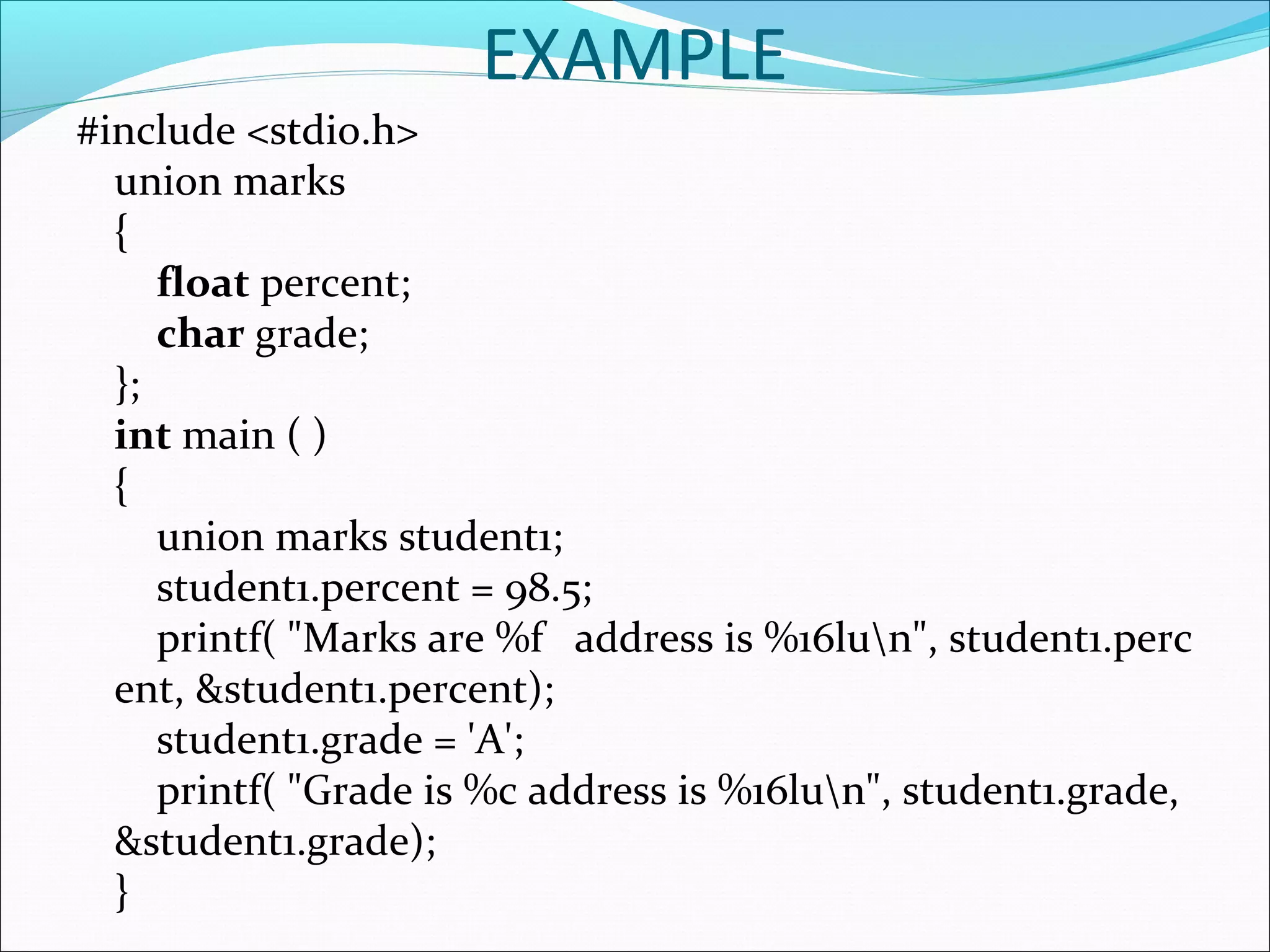 Structure in c | PPT