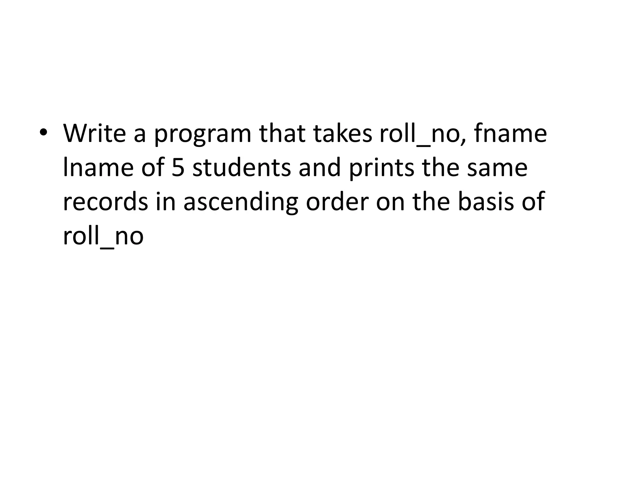 Structure In C Pptx Programming Languages Computing