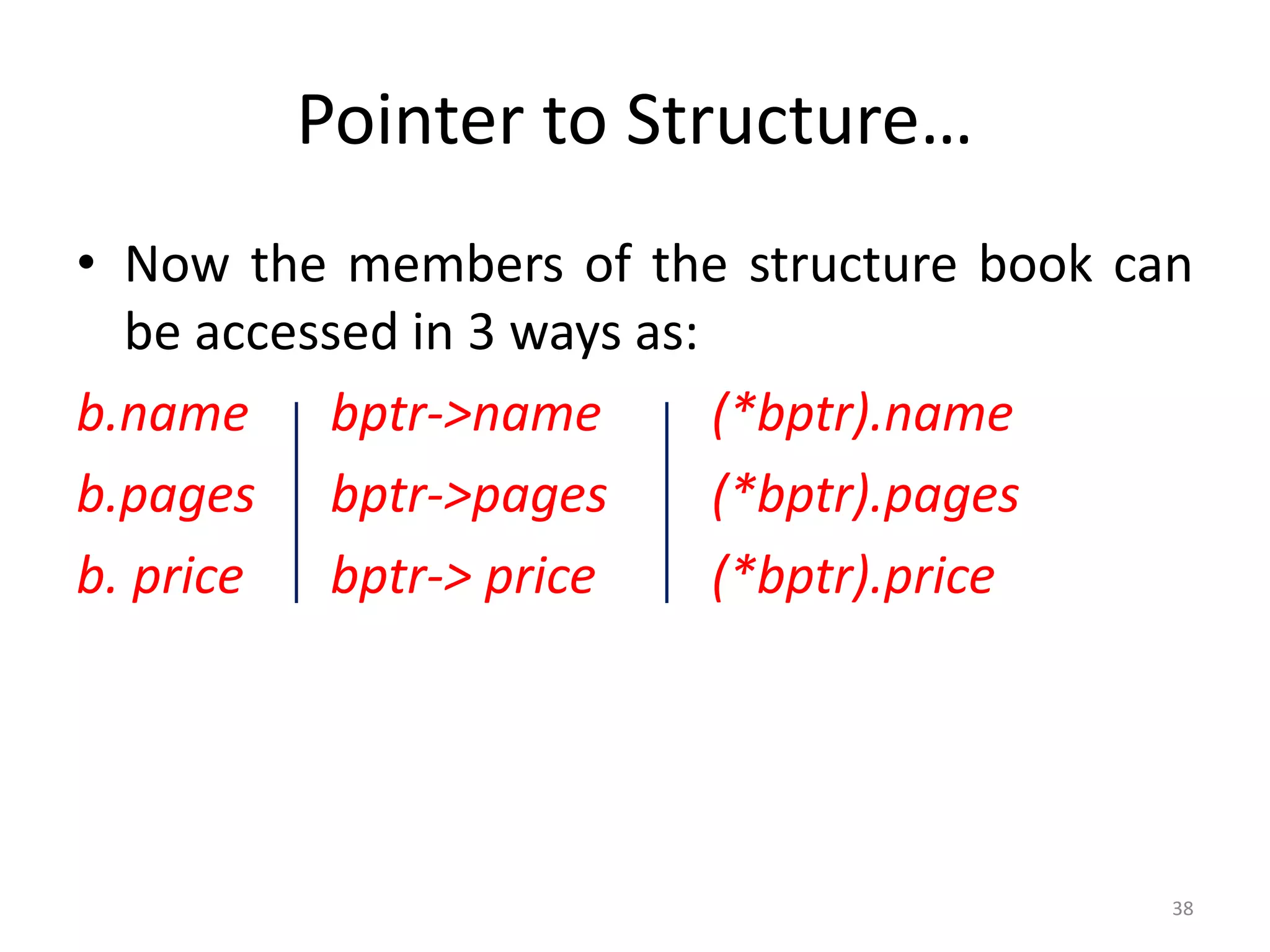 Structure In C Pptx Programming Languages Computing 0514