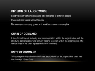 Organizational Structure | PPTX