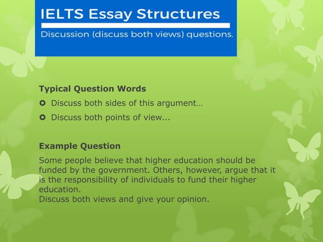 IELTS Writing Task 2 Essay Structures | PPTX