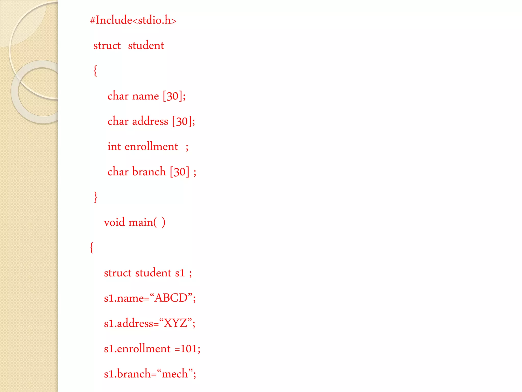 Structure (Computer programming and utilization) | PPTX