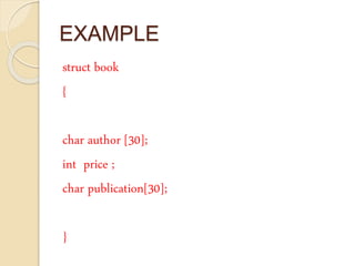 Structure (Computer programming and utilization) | PPTX