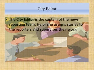 Structure of News Department For TV | PPTX