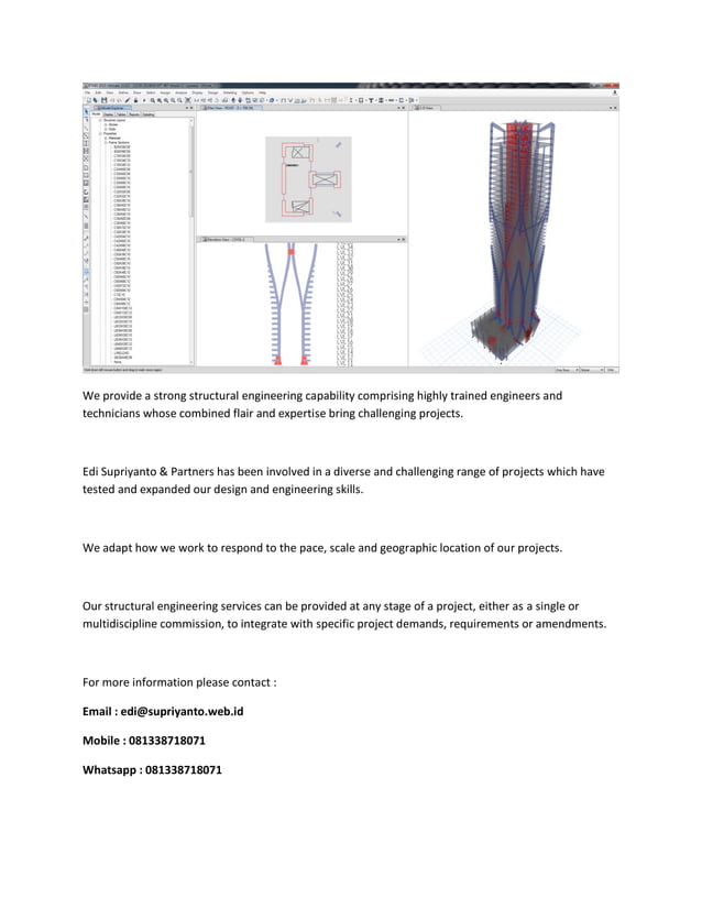 Jasa Desain Struktur | Perhitungan Struktur | Analisa Struktur | Structural Design | Structural ...