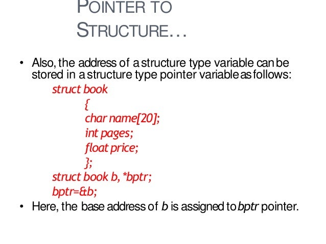 Structure in C language
