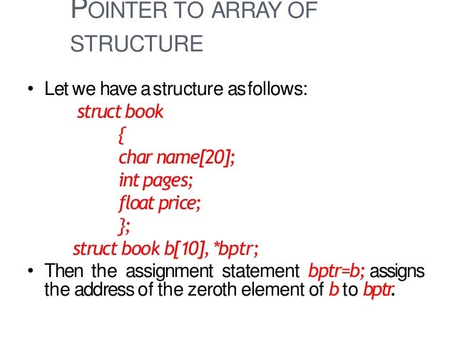 Structure in C language