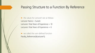 Structure in c language | PPT