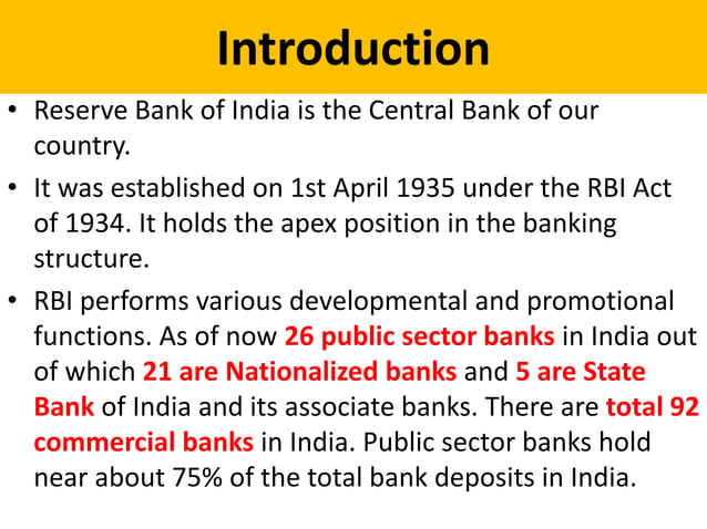 Banking Structure | PPTX