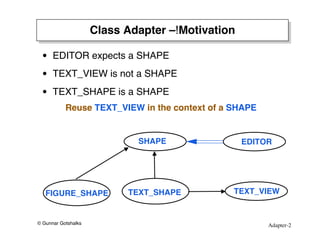 software Structural design pattern Adapter | PDF