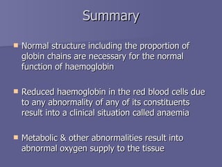 Structure And Function Of Haemoglobin | PPT