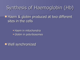 Structure And Function Of Haemoglobin | PPT