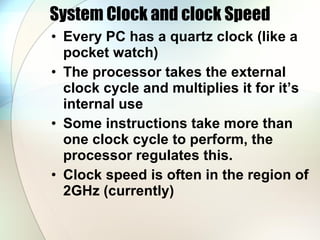 Structure And Role Of The Processor | PPT