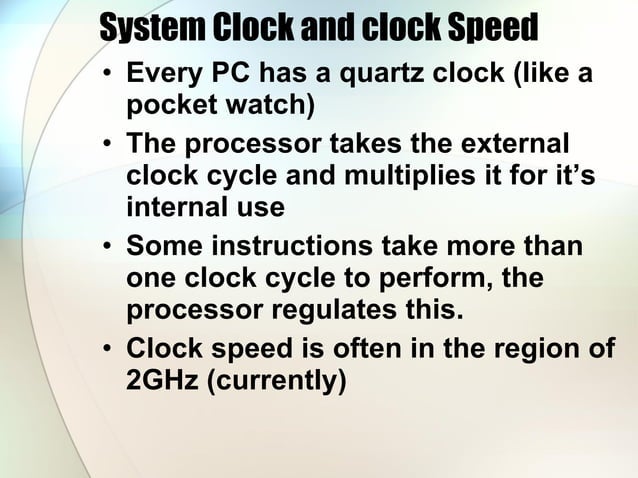 Structure And Role Of The Processor | PPT