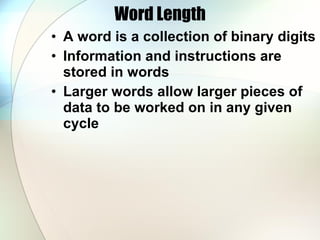 Structure And Role Of The Processor | PPT