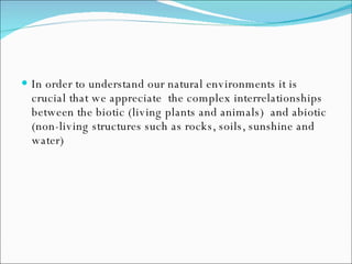 Structure Of An Ecosystem | PPT