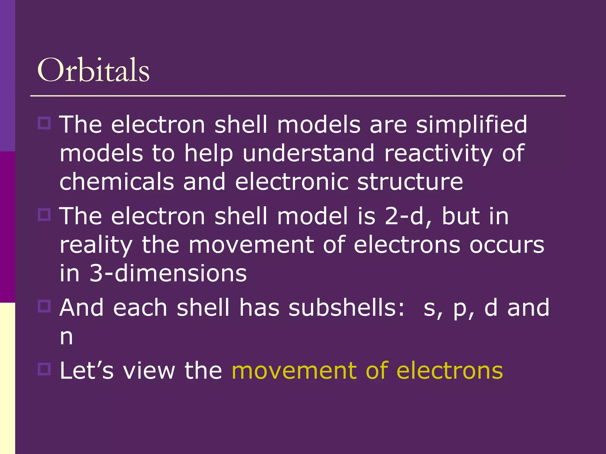 Structure Of Electrons | PPT