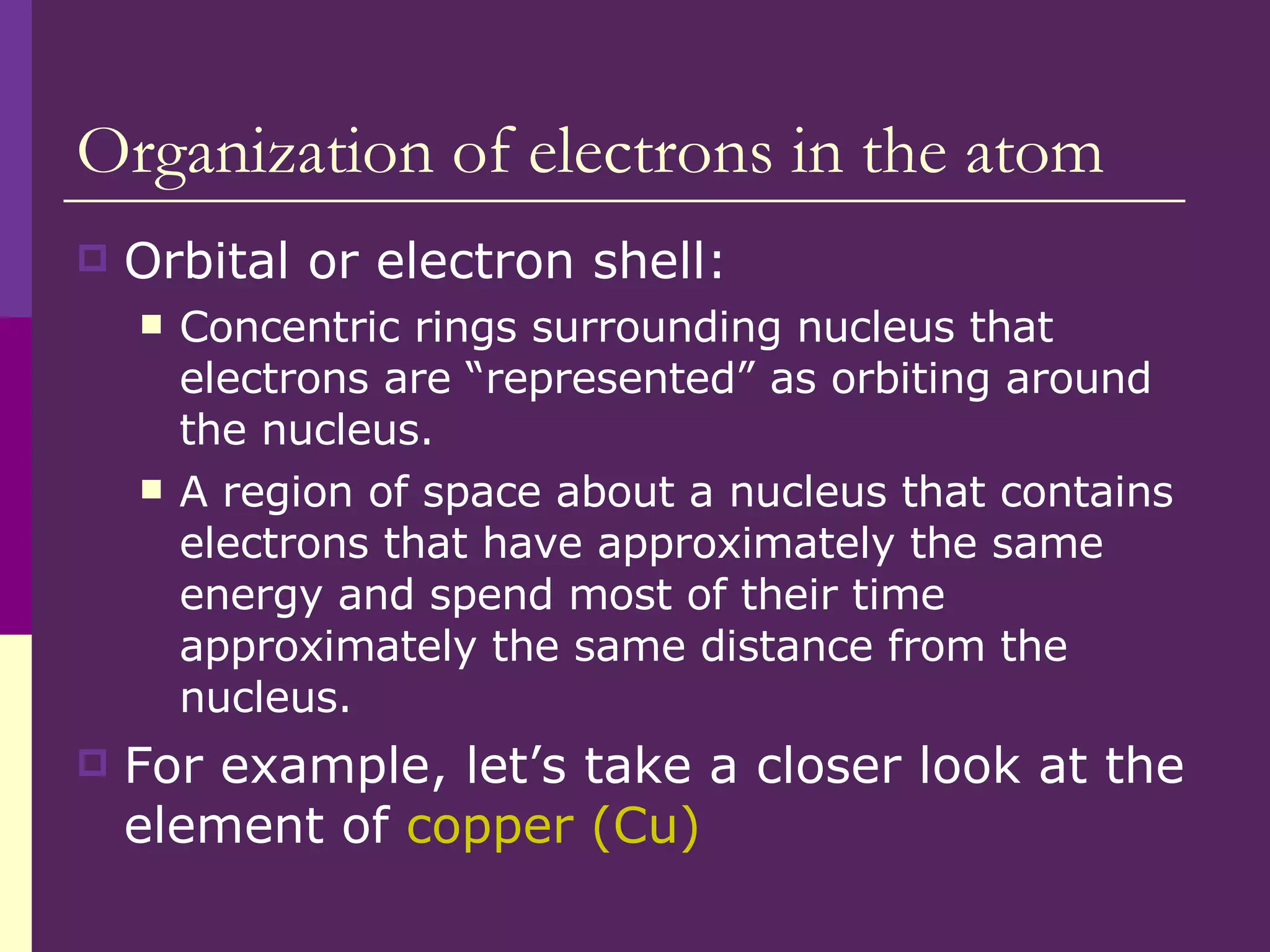 Structure Of Electrons | PPT