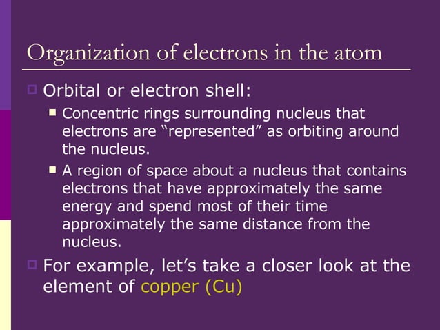 Structure Of Electrons | PPT