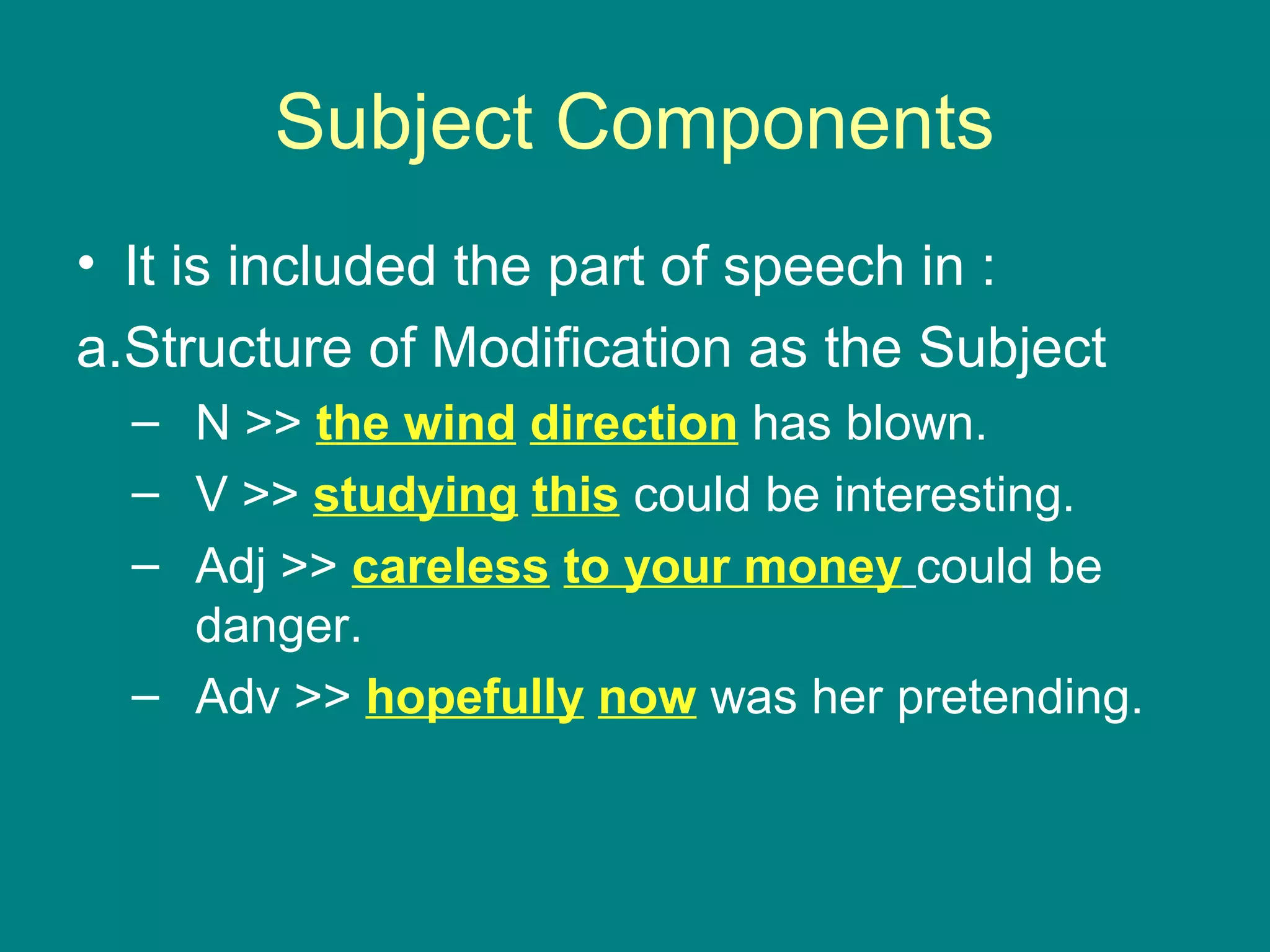 Structure of-predication- Edwin Sulispriyanto | PPT