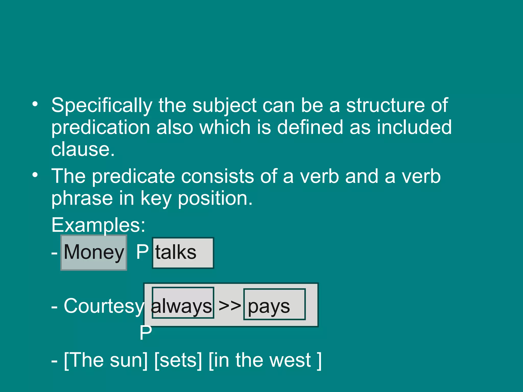 Structure of-predication- Edwin Sulispriyanto | PPT