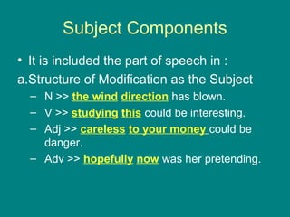 Structure of-predication- Edwin Sulispriyanto | PPT