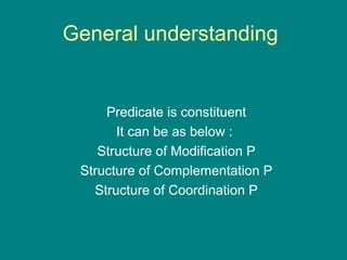 Structure of-predication- Edwin Sulispriyanto | PPT