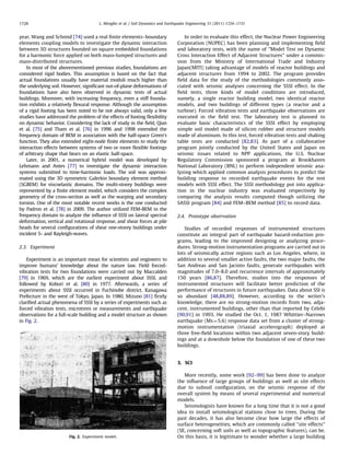 Structure soil-structure interaction literature review | PDF