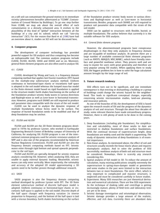 Structure soil-structure interaction literature review | PDF