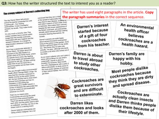 Structure - By Mrs Hallahan | PPTX