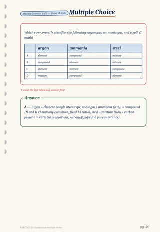 IB Chemistry SL & HL: Elements, Compounds, and Mixtures Explained ...