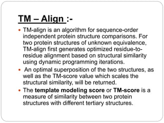 Structure alignment methods | PPTX