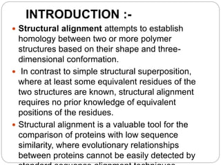 Structure alignment methods | PPTX