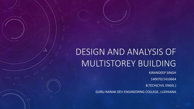 Structure analysis and design | PPTX | Civil Engineering Industry ...
