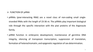 STRUCTURE AND BIOLOGICAL ROLES OF RNAs .pptx