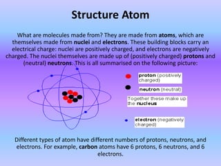 Structure and bonding of chemistry ppt | PPTX