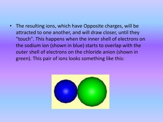 Structure and bonding of chemistry ppt | PPTX