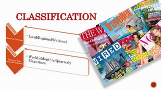 Structure and characteristics of magazine organisations | PPTX