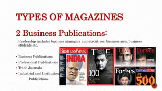 Structure and characteristics of magazine organisations | PPTX